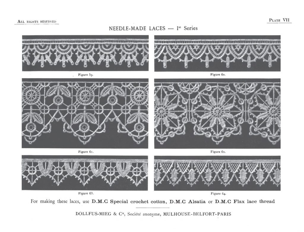 Needle Made Laces Published c1900: eBook Instant Download – Joy's ...
