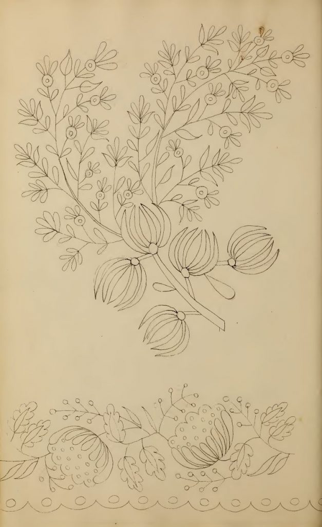 Book of 500 Classic Embroidery Designs 1824: eBook Instant Download ...