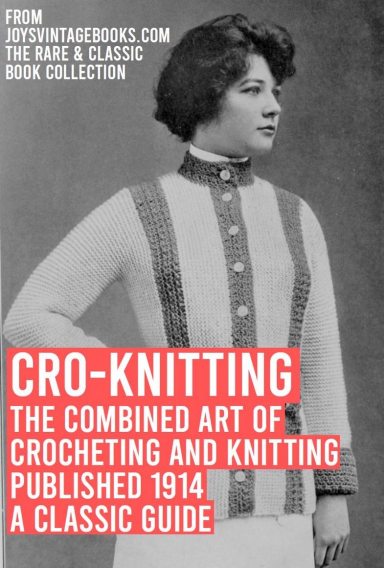 The Art of Knitting Book 1892: eBook Instant Download – Joy's Vintage ...