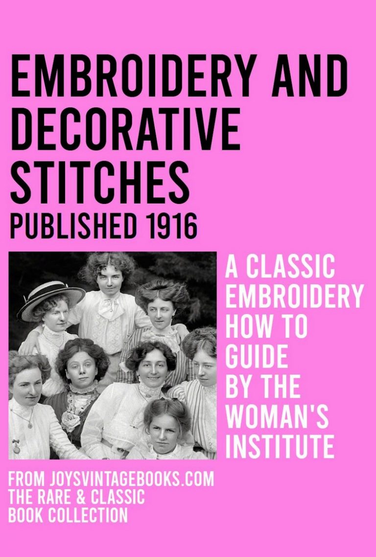 Vintage Embroidery Patterns Corticelli Home Needlework 1898: eBook ...
