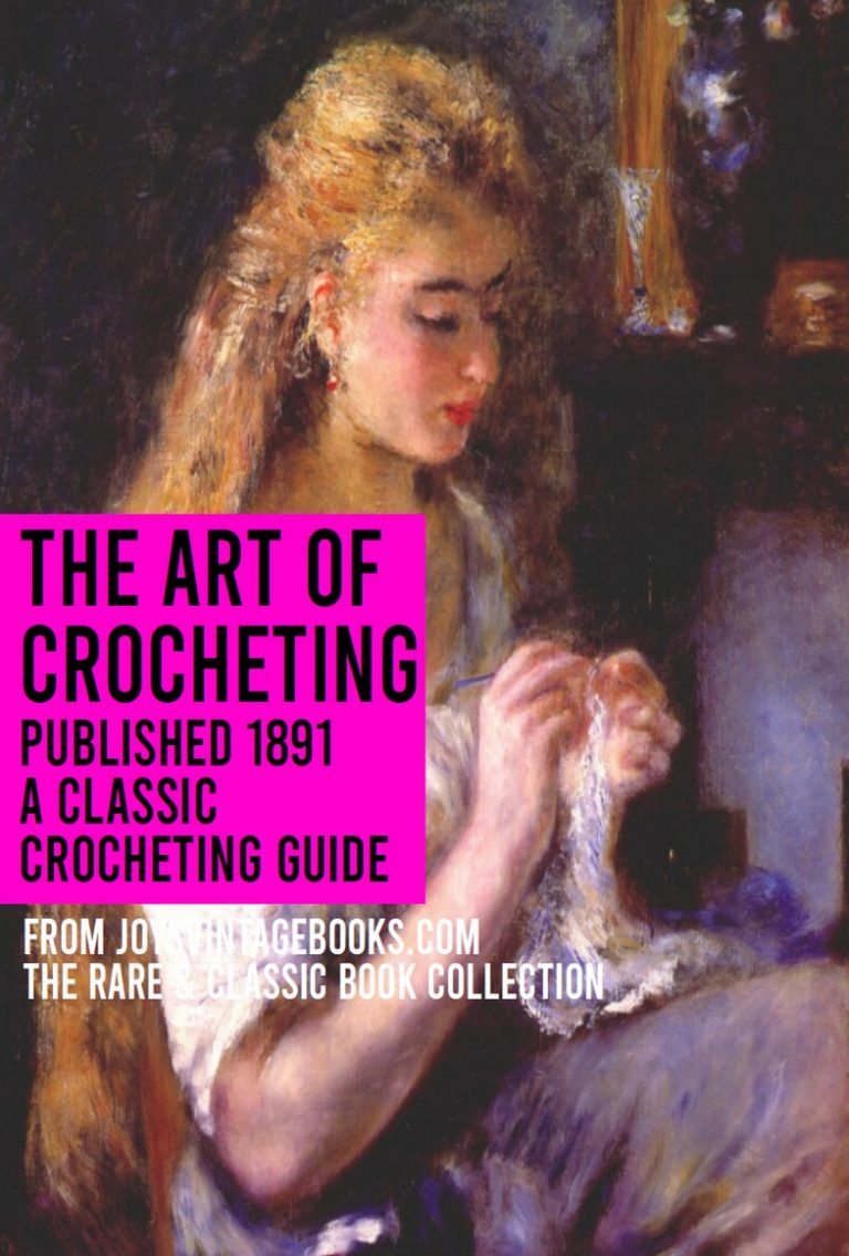 Vintage Knitting and Crochet Patterns The Columbia Book of the Use of ...