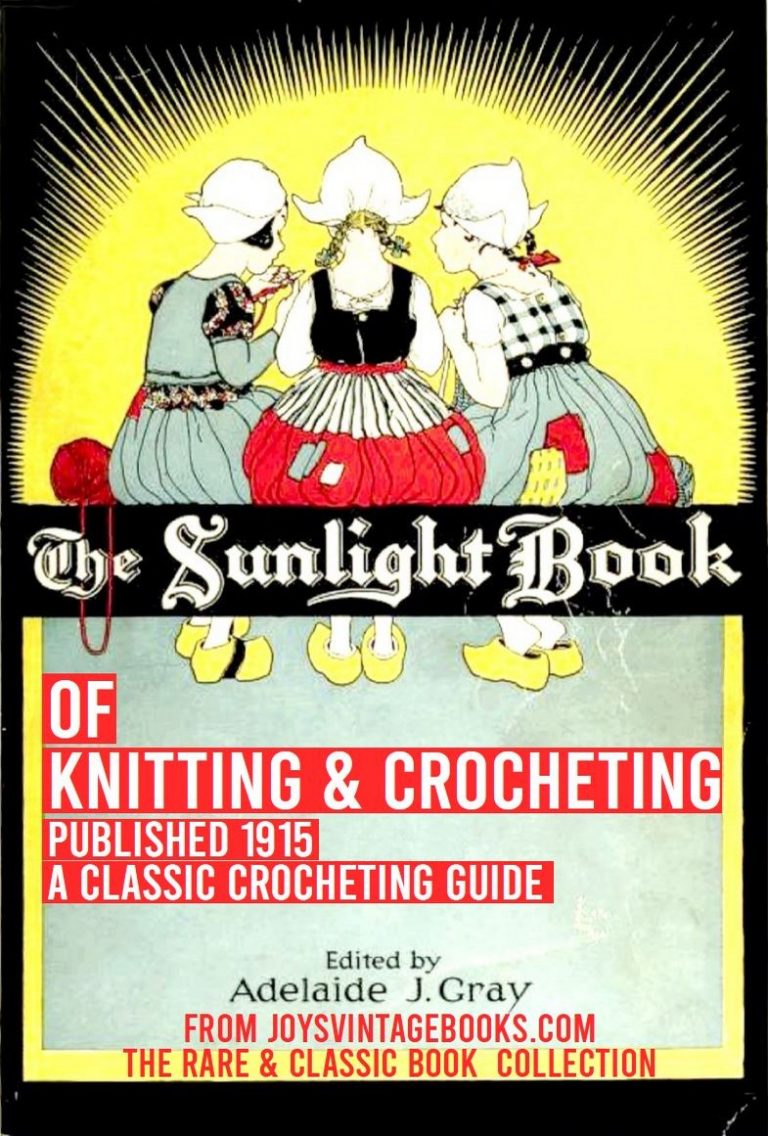 The Art of Crocheting Book 1891: eBook Instant Download – Joy's Vintage ...